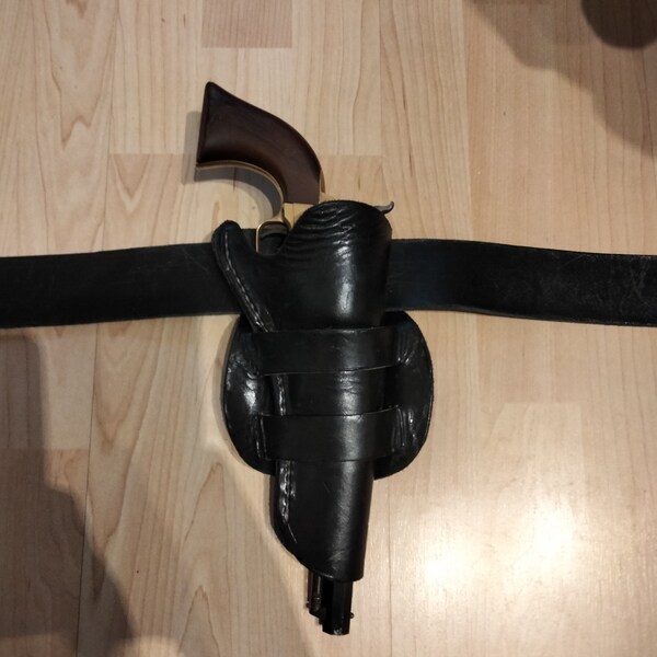 Ruger Vaquero/ Colt SAA - Cavalry Flap Holster, Western, Leather ... Ruger Vaquero/ Colt SAA - Cavalry Flap Holster, Western, Leather ...