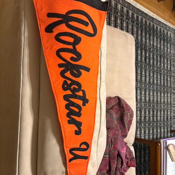 Custom College Pennant Flag – Personalized School Banner | Dorm Room ...