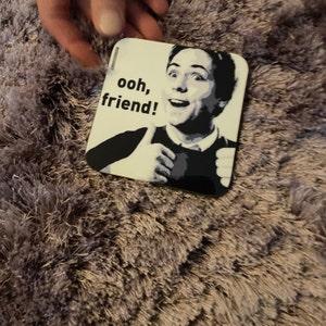 ALAN PARTRIDGE Drinks Coaster Linton Travel | Etsy