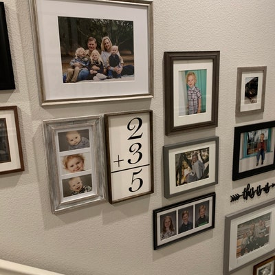 Math Flash Card Sign, Family Number Sign, 2 Plus 2, Addition Number ...