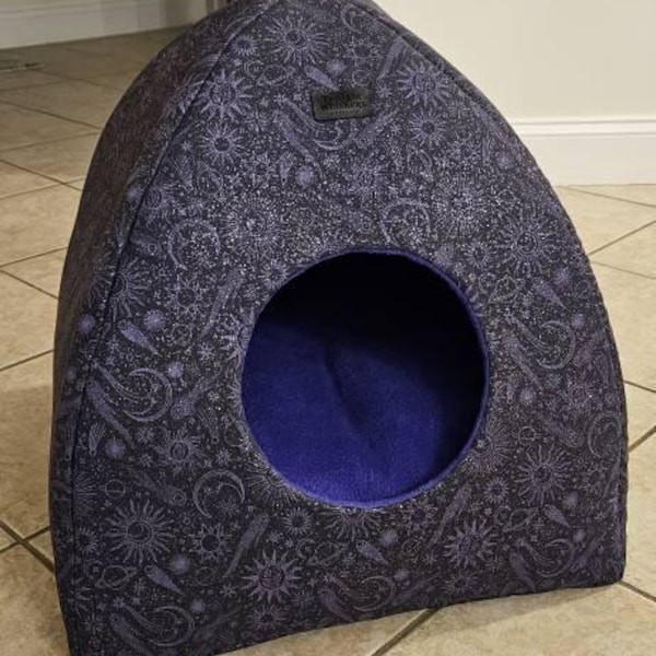 PDF Cat Cave Sewing Pattern / Cozy DIY Cat Bed / Beginner-friendly Cat ...