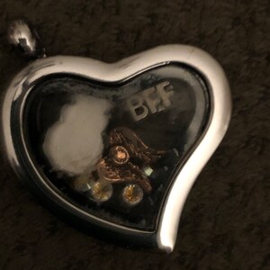 Crystal Floating Charm Set for Floating Lockets-5 Piece Set-pastel ...