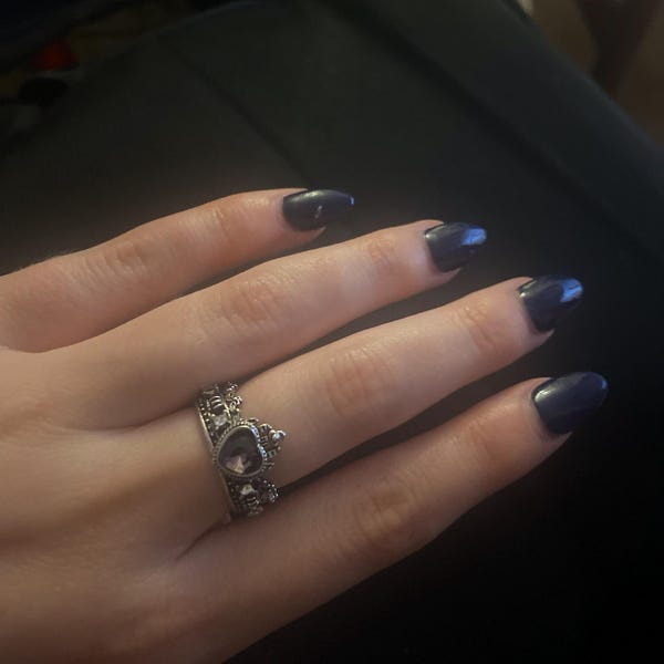 Heart Medieval Ring, Gothic Cathedral Ring, Arched Window Ring, Gothic ...