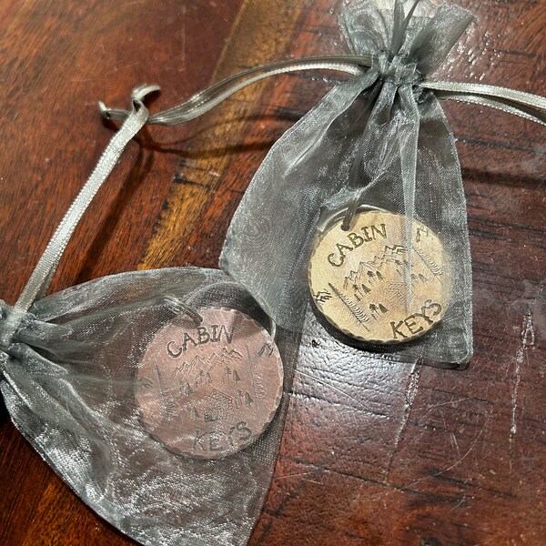 Cabin Keys, Keychain for Cabin, Cottage Keychain, Gift for Second Home ...