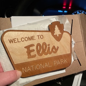 National Park Sign / Baby Name Sign / Last Name Sign / Wooden Name Sign ...