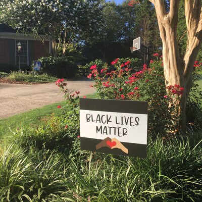 Black Lives Matter Yard Sign, Black Lives Matter Sign, Black Lifes ...