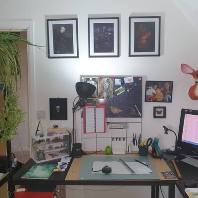 Fairy POC Fantasy Portrait Dark Fantasy Art A4 Print - Etsy