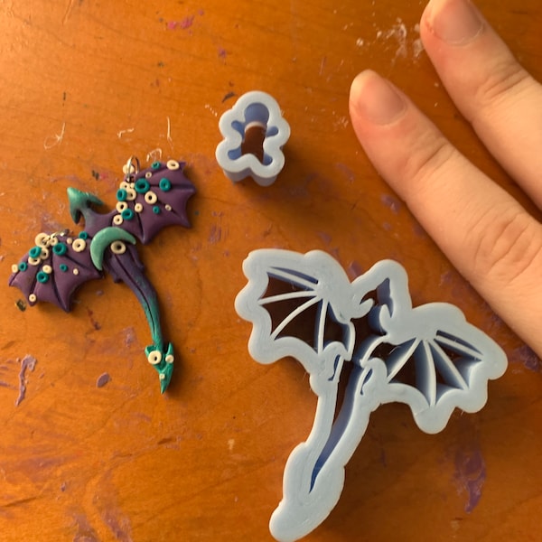 Silicone Mold Sitting Girl Size 8,6х7 Cm/3,4х2,4 Inch for Polymer Clay ...