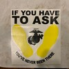 USMC Yellow Footprints With EGA If You Have to Ask Car Truck Van Window ...