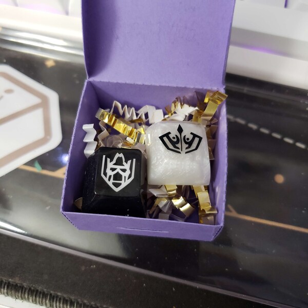 Gold Kitty Esc Mechanical Keyboard Keycap Cherry Mx, Custom, Artisan ...