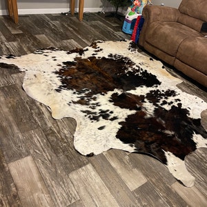 Patchwork Cowhide Rugs Chevron Patchwork Cowhide Rug off - Etsy