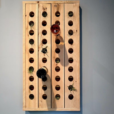 Riddling Rack Wall Planter - Etsy