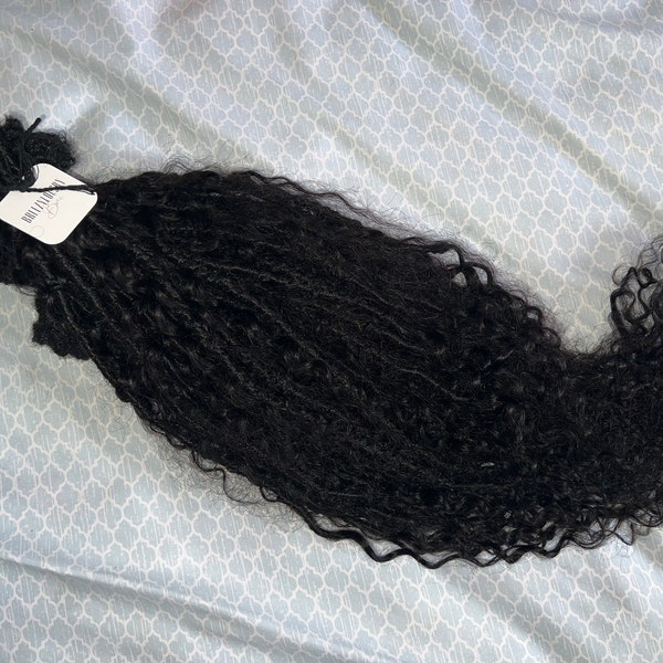 DIY Crochet Loc Tutorial on How to Install Pre-made Locs. - Etsy Canada