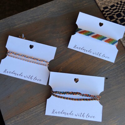 Bracelet Display Card for Stretch Type Bracelet, Custom Jewelry Display ...