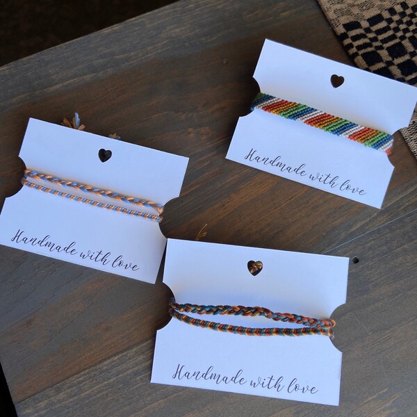 Custom Bracelet Card for Stretch Type Bracelet, Custom Jewelry Display ...