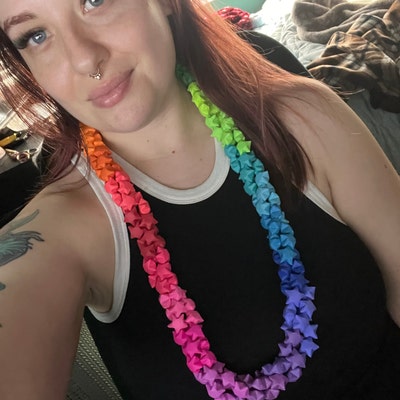 Origami Star Lei - Etsy