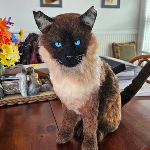 CUSTOM Dog Replica Pet Felt Plush Personalized Wool Pet Sculpture Pet ...