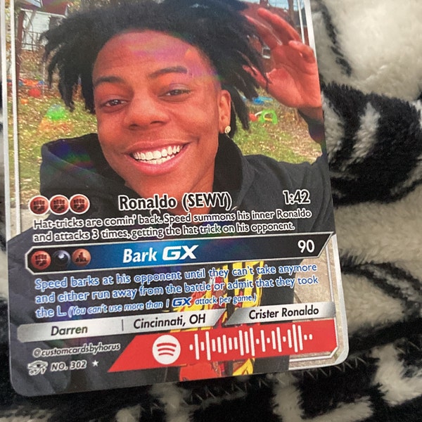 Playboi Carti Holographic Pokémon Trading Card WLR Whole Lotta Red ...