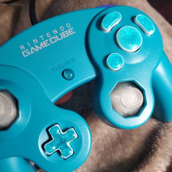 Custom OEM Gamecube Shells Ganondorf the Legend of Zelda Custom Painted ...