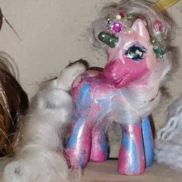 Pastel Rainbow TAF Sundance Custom Pony - Etsy