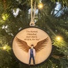 Supernatural Christmas Ornament, Sam, Dean and Baby, Handmade Wooden ...