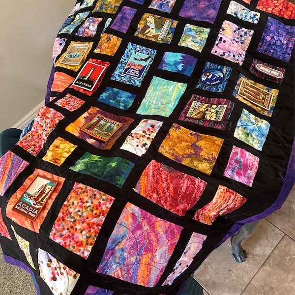 French Braid Quilt Pattern in King Size Batiks - Etsy