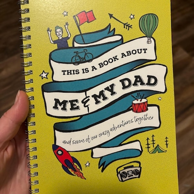About Dad Book, Dad Memory Book, Dad and Son, Dad and Daughter, Father ...