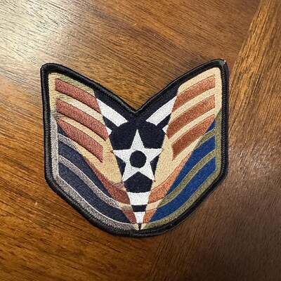 NEW A Career in STRIPES msgt 3-color OCP - Etsy