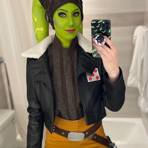 Twi'lek Latex Lekku 23.5” Curvy Headtails Prop Replica Star Wars ...