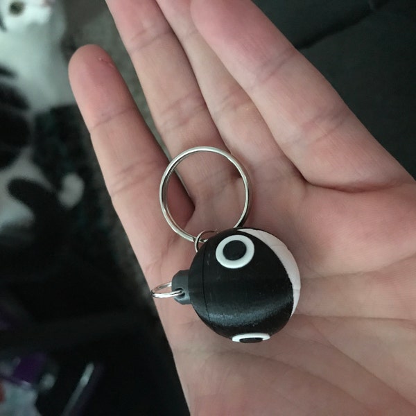 Chain Chomp 3D Printed Keychain - Etsy