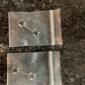 16g Cross Eyebrow Eyebrow Ring Rook Barbell Body Piercing - Etsy