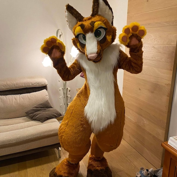 DIGITAL Toony Hand Paw Pattern for Fursuits - PDF Download - Etsy
