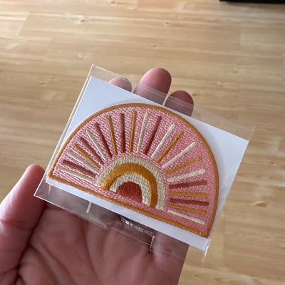 Sunny Sun Iron on Patch - Etsy