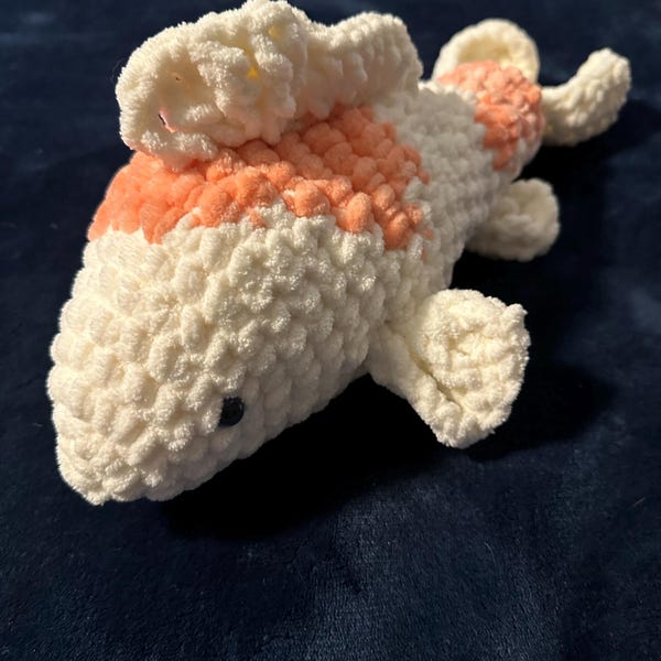 Koi Fish No Sew Crochet Pattern, Fish Crochet Pattern, No Sew Amigurumi ...