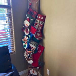Vertical Stocking Holder 6ft, Stockings Were Hung, Stocking Holder ...