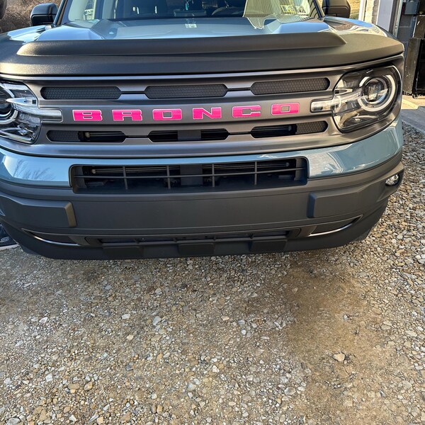 2021-2023 Ford Raptor Grill Letter With Reflective Outlines Vinyl Decal ...