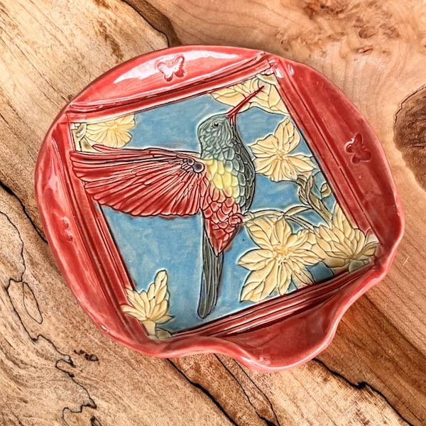 Clay Tile Roller - Hummingbird - Etsy