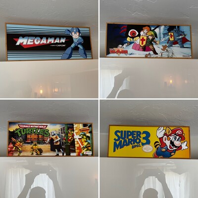 Custom Marquee Light Box Wood, Arkanoid Light Box, Arkanoid Wall Décor ...