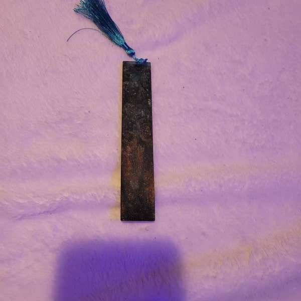 Handmade Resin Bookmark Marble Swirl - Etsy