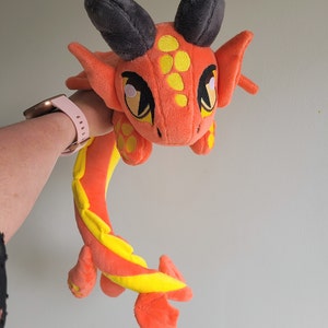 Neck Dragon Plush Sewing Pattern .pdf Tutorial Posable | Etsy