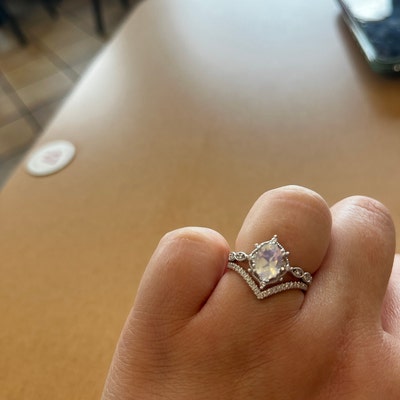 January Birthstone Engagement Ring 1ct Garnet Engagement Ring - Etsy