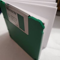 Floppy Disk Notebook - Vintage Computer Disc Journal - Choose Your ...