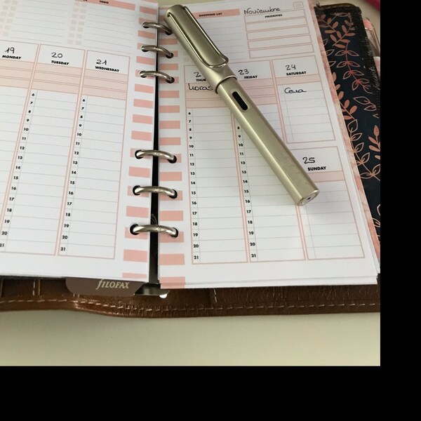 Planify Pro, Personal Size, Schedule Planner - Etsy
