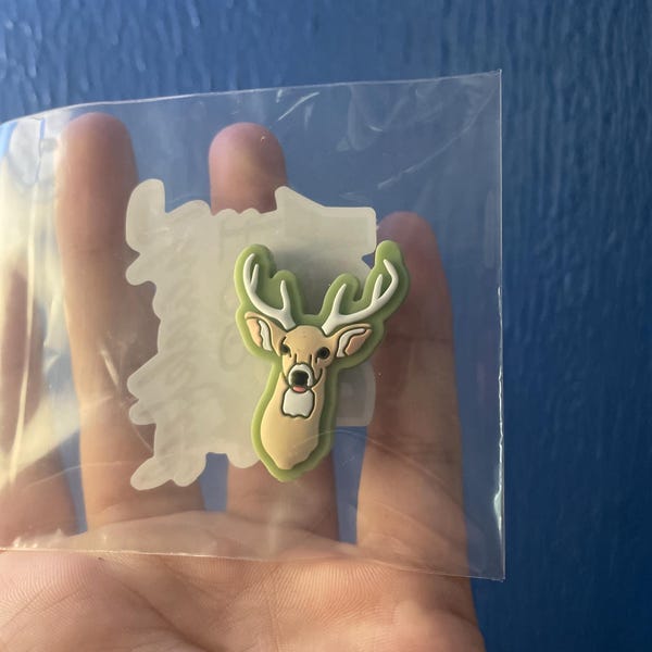 Orange Buck Focal Beads and Camouflage 15mm Silicone Bead Mix ...