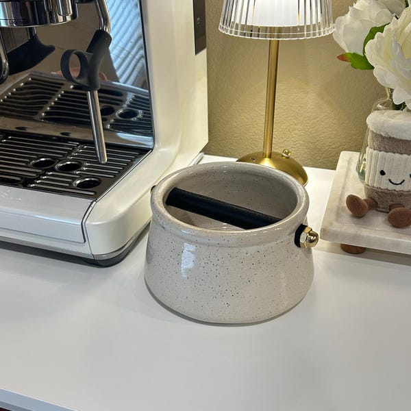 Knock Box in Porcelain With Blue Flowers Hand Painted. - Etsy