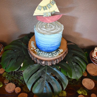 Where the Wild Things Are Printable Cake Topper, Boat Cake Topper, Wild ...