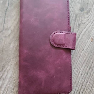 Custom Antic Amber Leather Wallet, Classic Bifold Wallet, Personalized ...