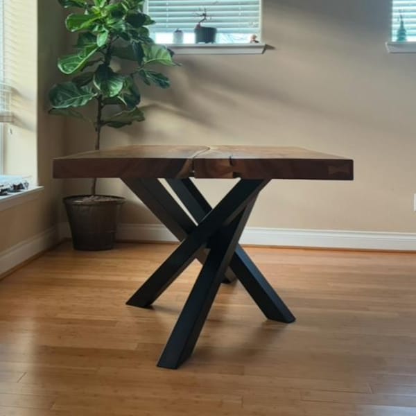 H 28 Inch Dining Table Legs, Straw-bundle-shaped, 1 Set, #SS1710 - Etsy