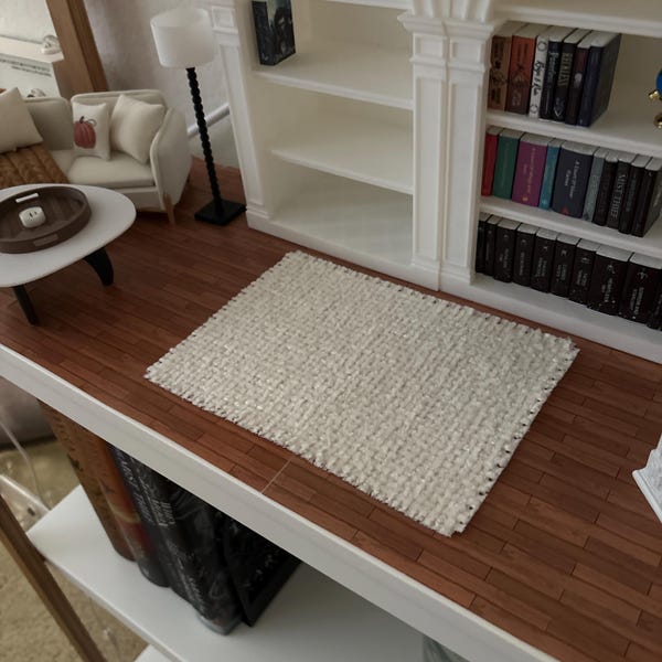 Sale Dollhouse Miniatures Area Rug, Dollhouse Accents, Dollhouse Living ...