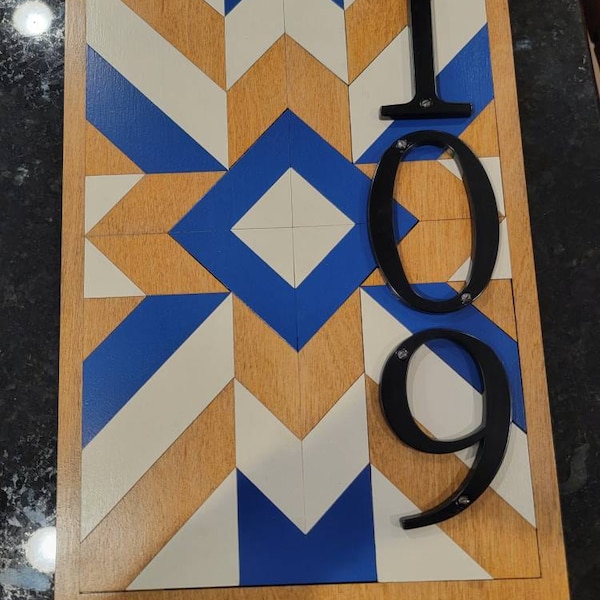 Wood Mosaic Sign Kit, DIY Barn Quilt Crafts, Sign Making Supplies ...